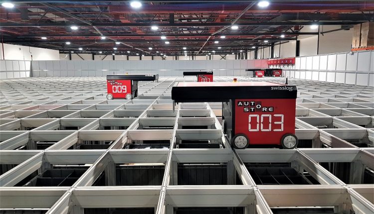 Swisslog delivers robot-based warehouse system for Axiom Telecom