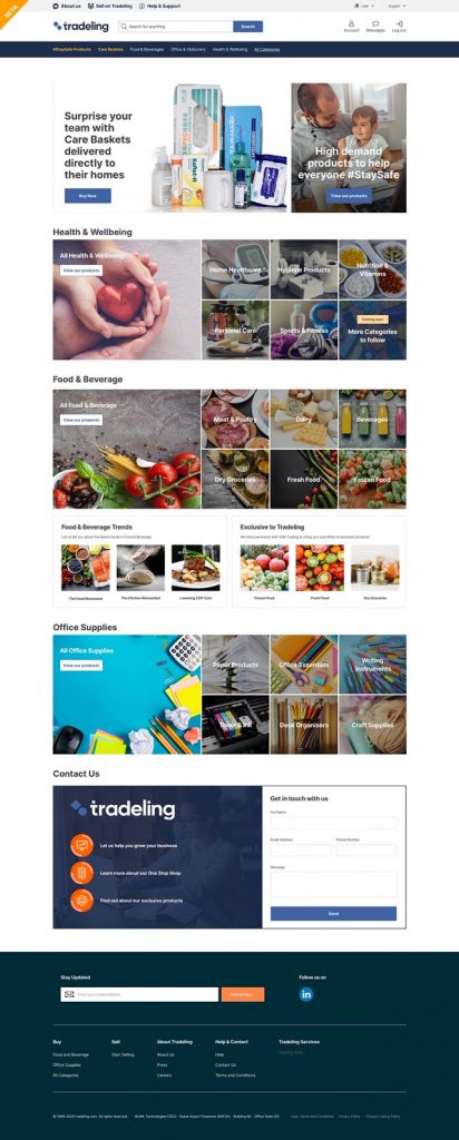 New B2B E-Marketplace Tradeling Goes Live In MENA