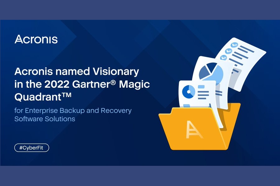 Acronis named a Visionary in the 2022 Gartner Magic Quadrant | CXO ...